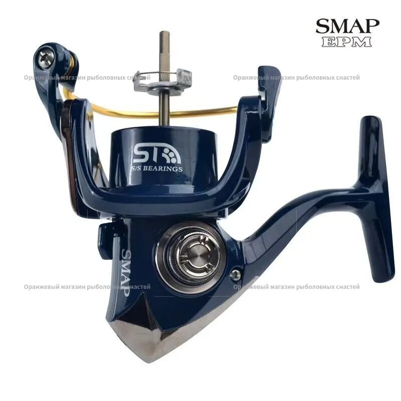 Катушка Ryobi SMAP-EPM безынерционная передний фрикцион под правую руку — фото 1