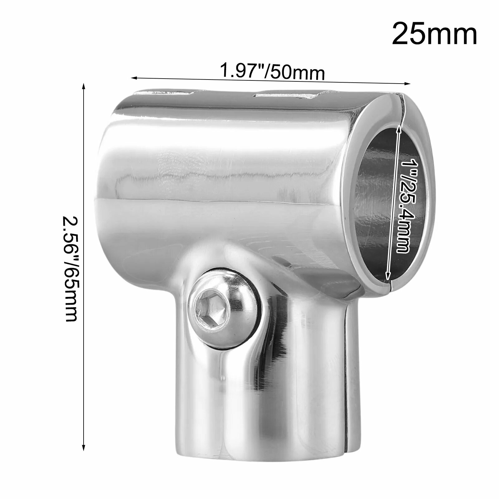 Ручка для лодки из нержавеющей стали 316, 25mm, 1 inch