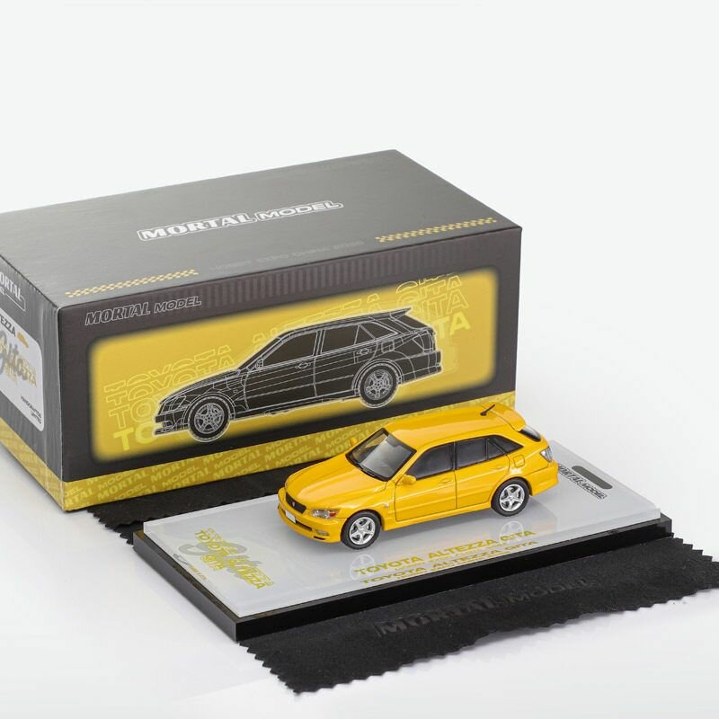 Mortal 1:64 Toyota Altezza Gita Elixir IS200 Shark Bite Модель автомобиля из сплава