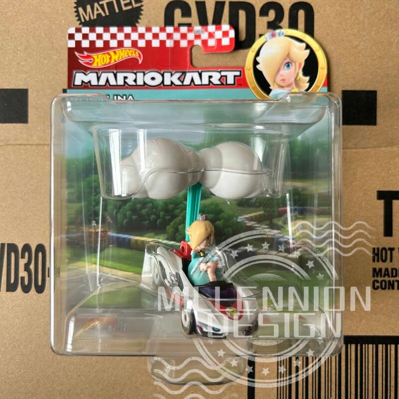 Hot Wheels Super Mario Paraglider Series, литая модель автомобиля 1:64(ROSALINA)