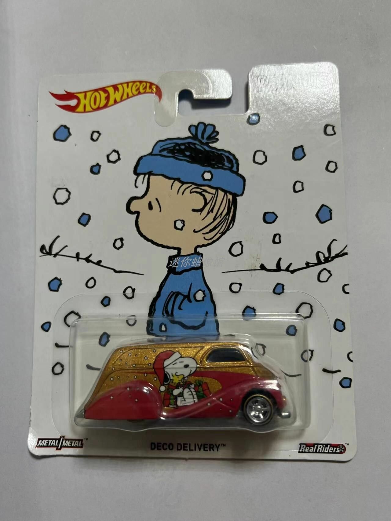 Hot Wheels Pop Culture Series 2, литая модель автомобиля 1:64(Снупи Грузовик)