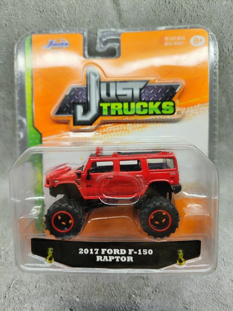 Jada Toys 1:64 Big Foot, литой автомобиль-монстр(2017 FORD F150)