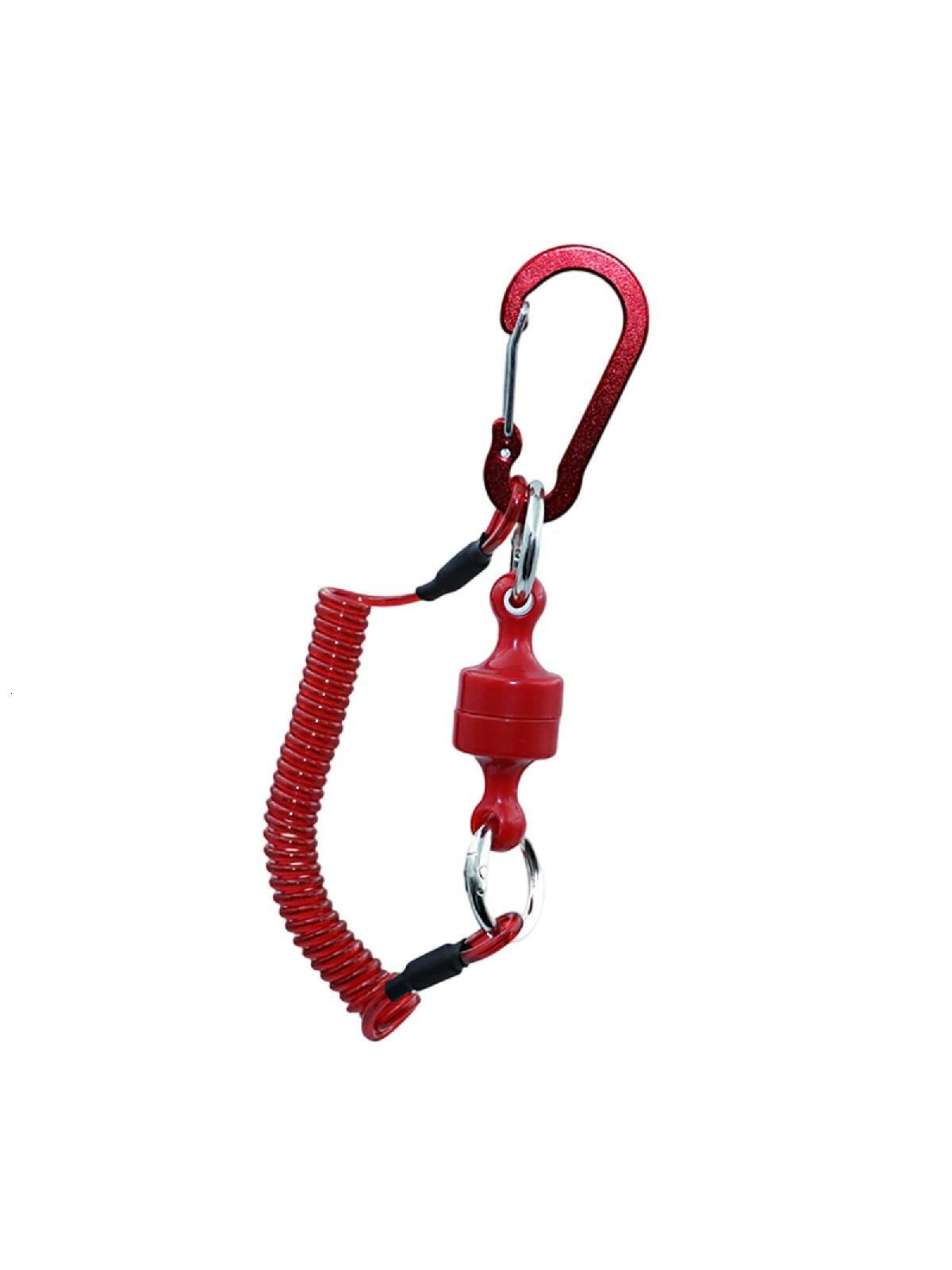 Надежный Держатель Инструмента Магнитный Карабин Эластичный Шнур для Походных Принадлежностей Механизм Быстрого Отсоединения