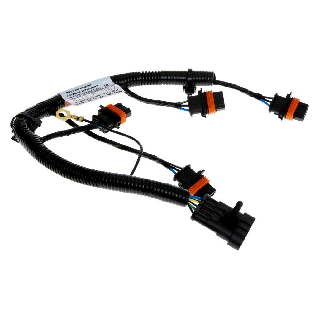 Жгут проводов (проводка, коса) катушек зажигания для Лада Веста, Хрей, Ларгус (ВАЗ-21129 1.6 л, 16 кл.)