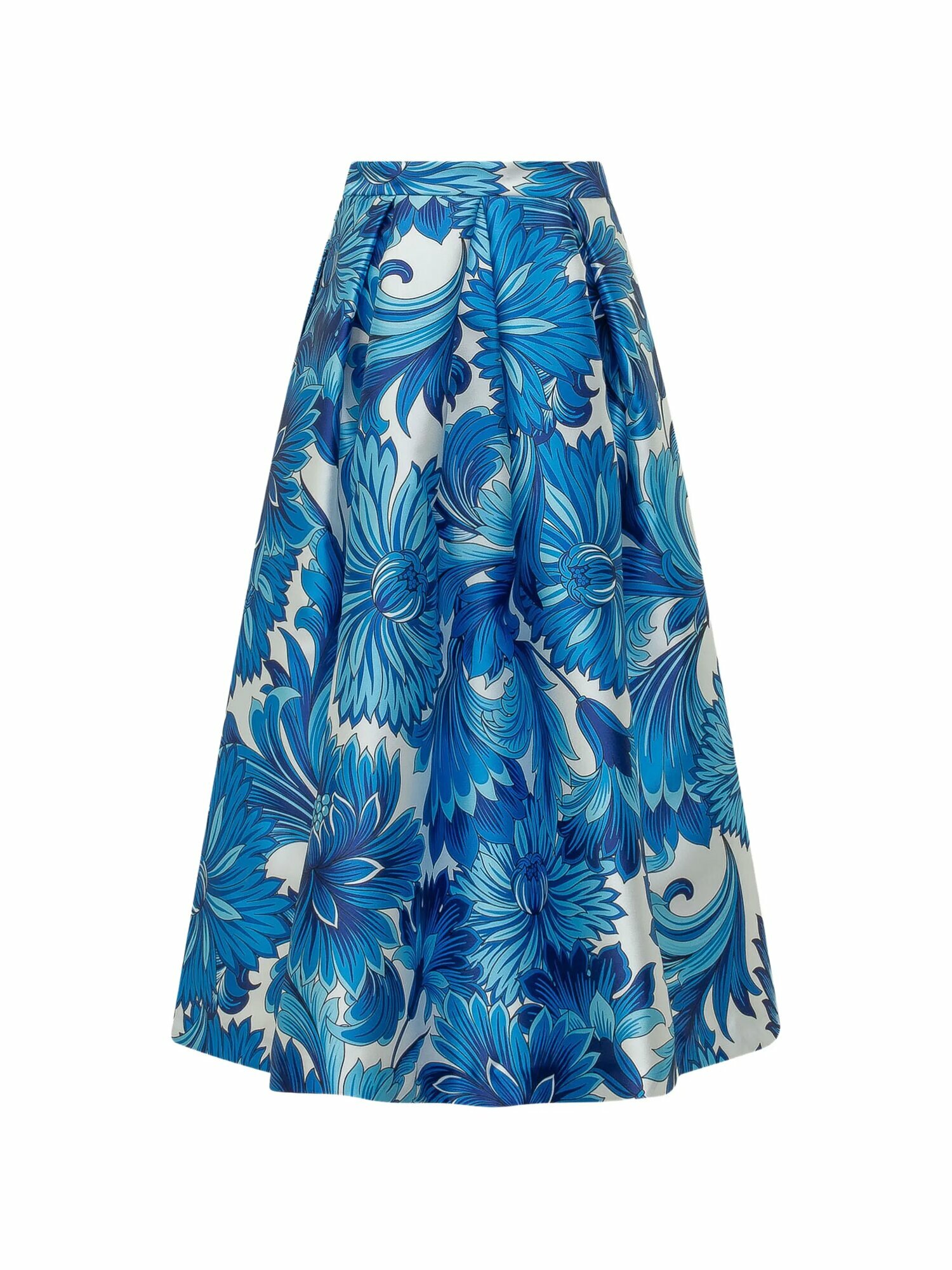 Юбка LUNATICA MILANO Floral skirt, размер 44, синий — фото 1