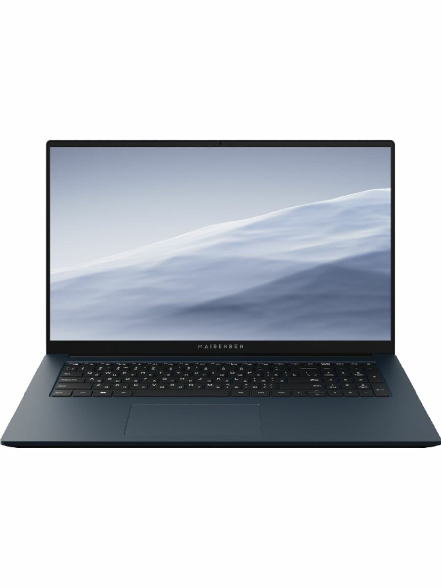 Ноутбук Maibenben Medio M17A-i322UM (Core i3 1220P 3.3Ghz/16Gb DDR4/SSD512Gb/Intel UHD Graphics/17.3"/Linux/blue)