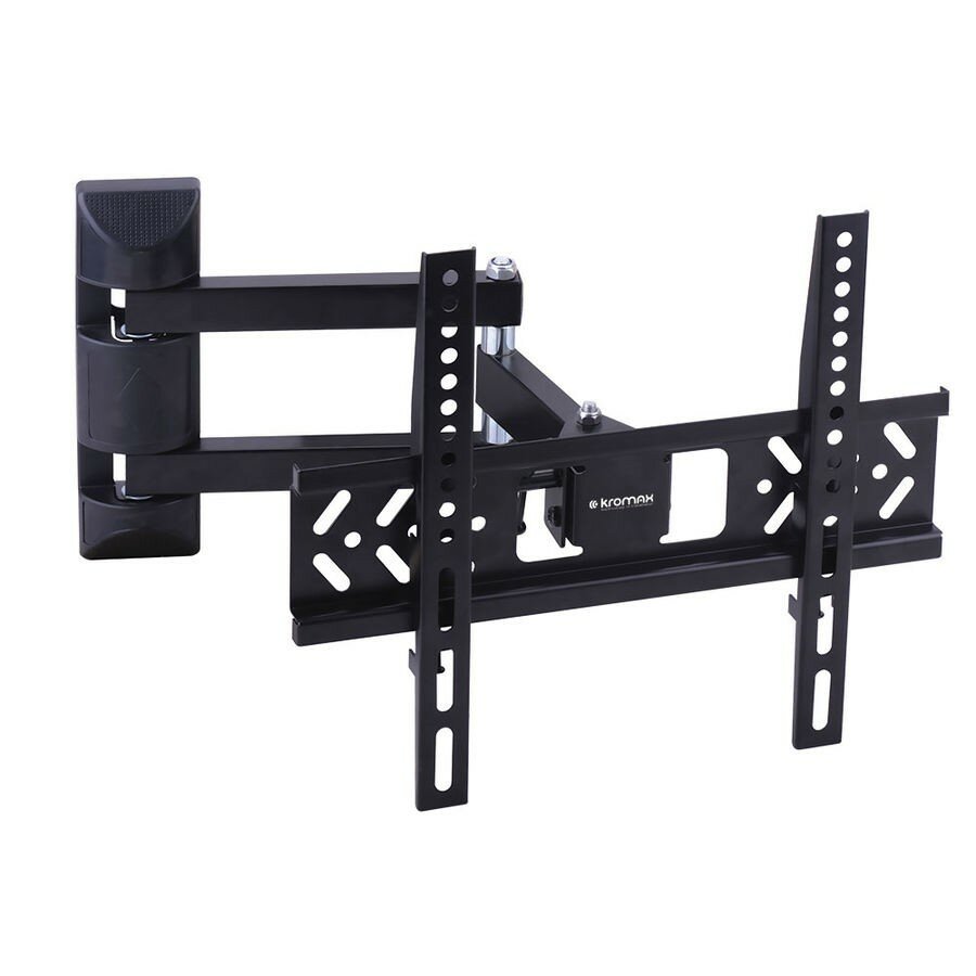 Кронштейн Kromax PIXIS-XS черный 22"-55" макс.30кг поворотно-выдвижной и наклонный
