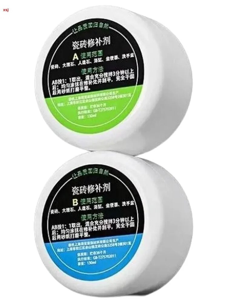 Эксклюзивная высокопрочная смесь для реставрации плитки, ликвидирующая сколы и трещины с регулируемым оттенком
