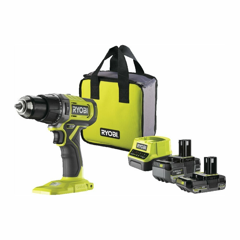 Ударная дрель-шуруповерт Ryobi RPD18-2C52S