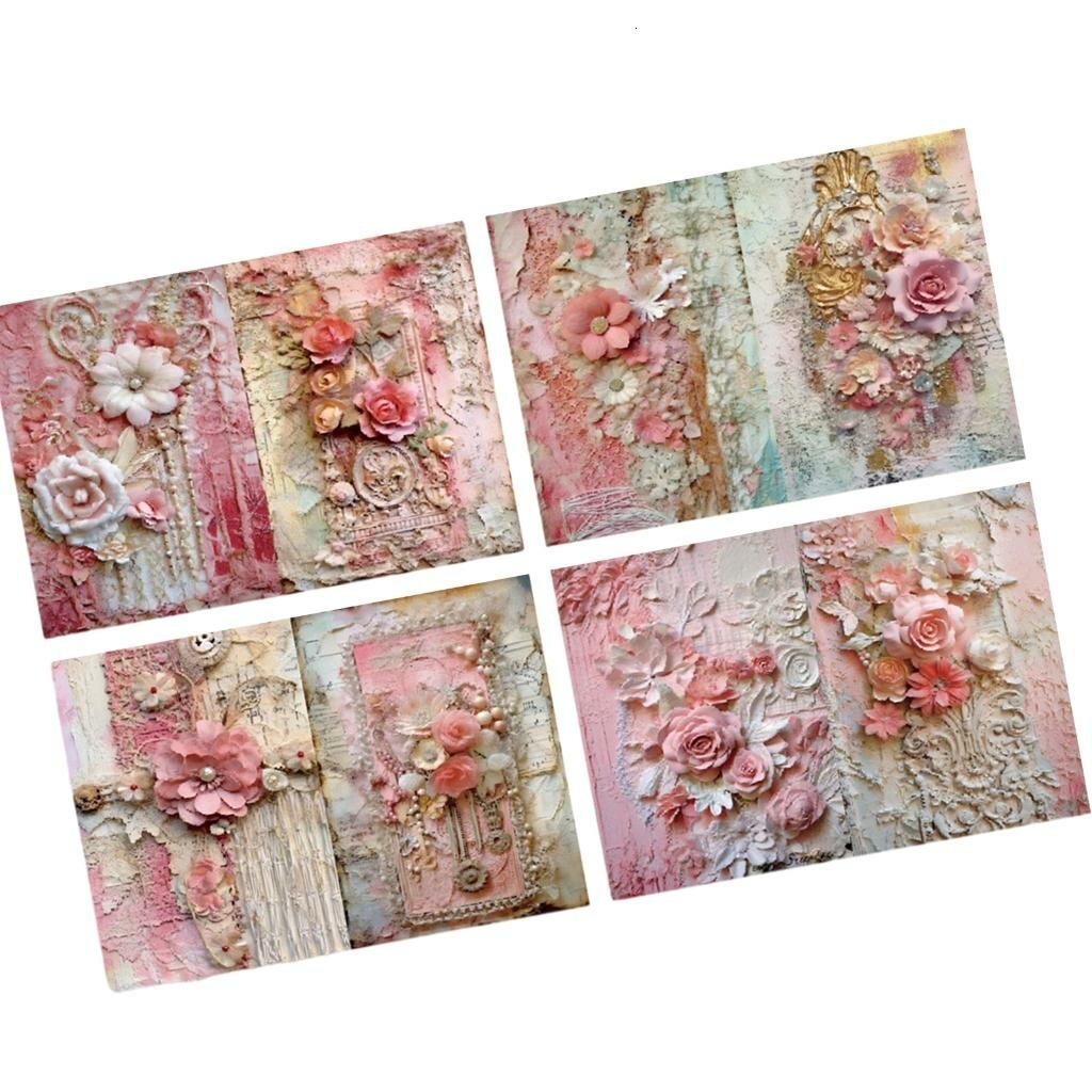 Бумага для скрапбукинга, 8 листов