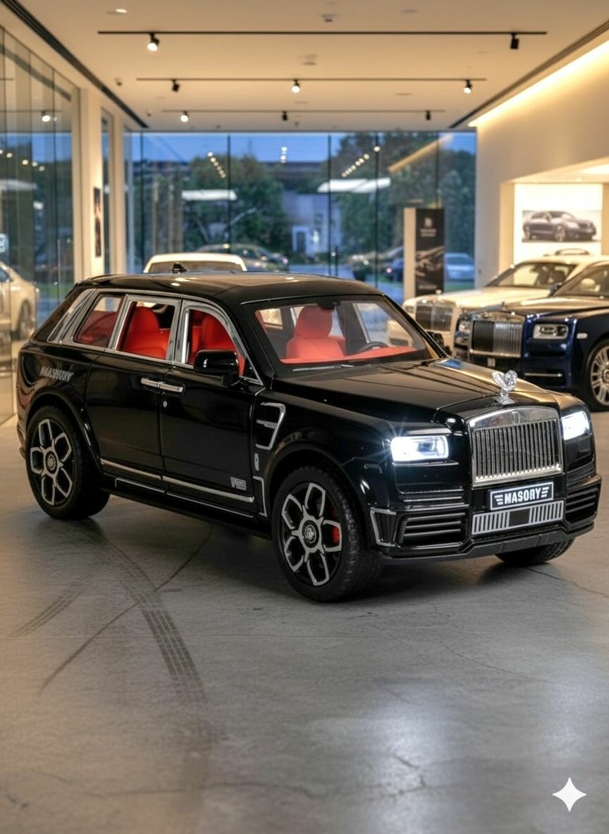 Машинка Металлическая детская машинка Роллс Ройс Куллинан Rolls-Royce Cullinan 20 см