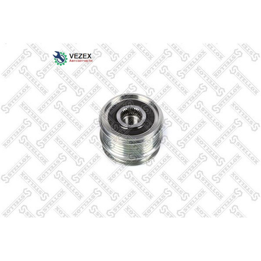 STELLOX 2001455SX шкив генератора!\ Ford Mondeo/S-Max 2.5 06>, Volvo S80/V70 2.4D 06>