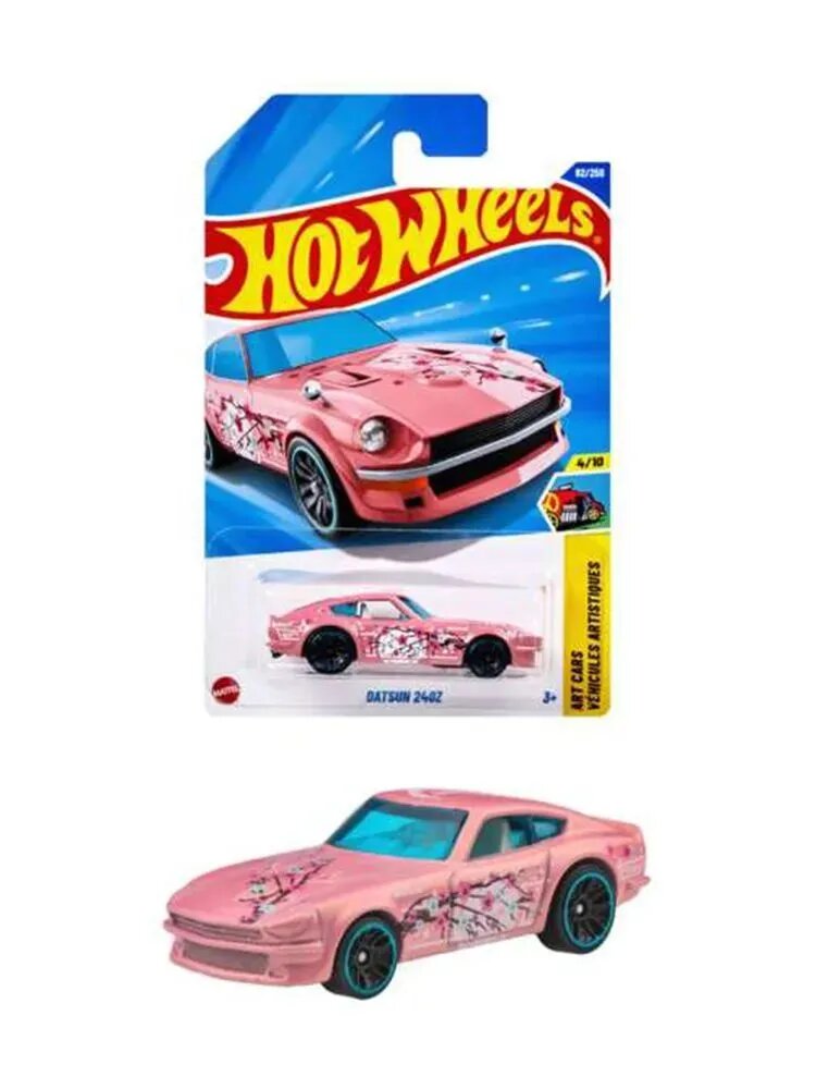 Машинка Mattel 2025M C4982 HW ART CARS - Datsun 240Z, масштаб 1/64