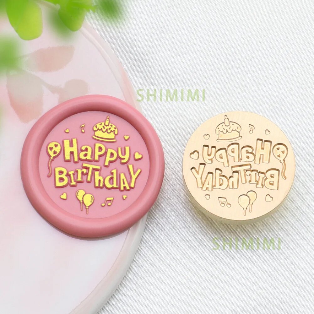 Сургучная печать "Happy Birthday" Y83
