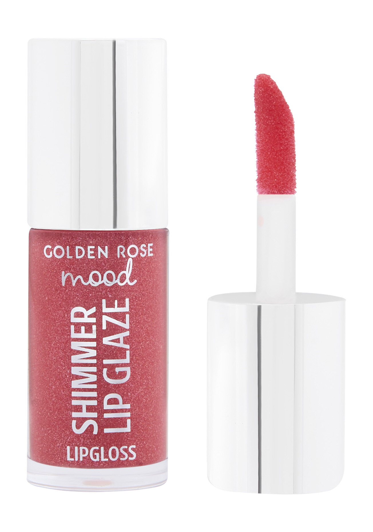 GOLDEN ROSE Блеск для губ Mood Shimmer Lip Glaze Lipgloss, 6 мл, 252 Peach Fizz