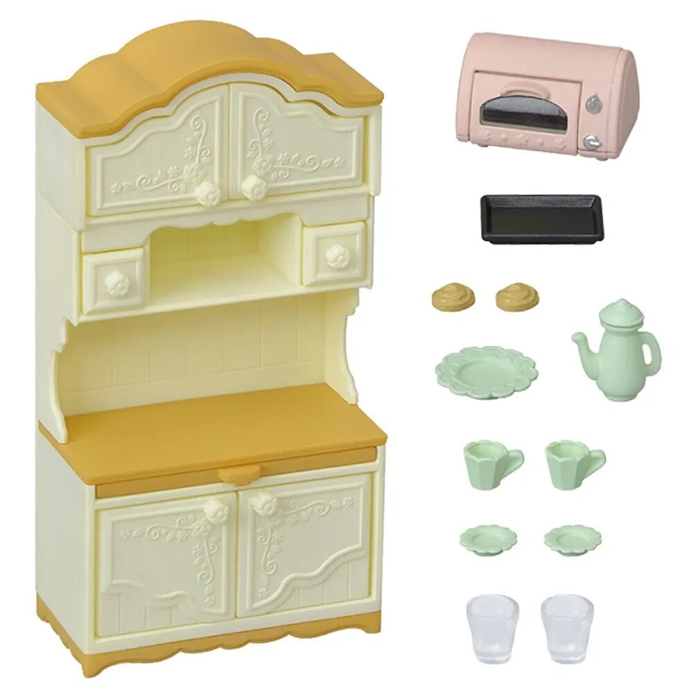 Игровой набор Sylvanians Families Kitchen Set 5218. Мебель для кукольного домика — фото 1