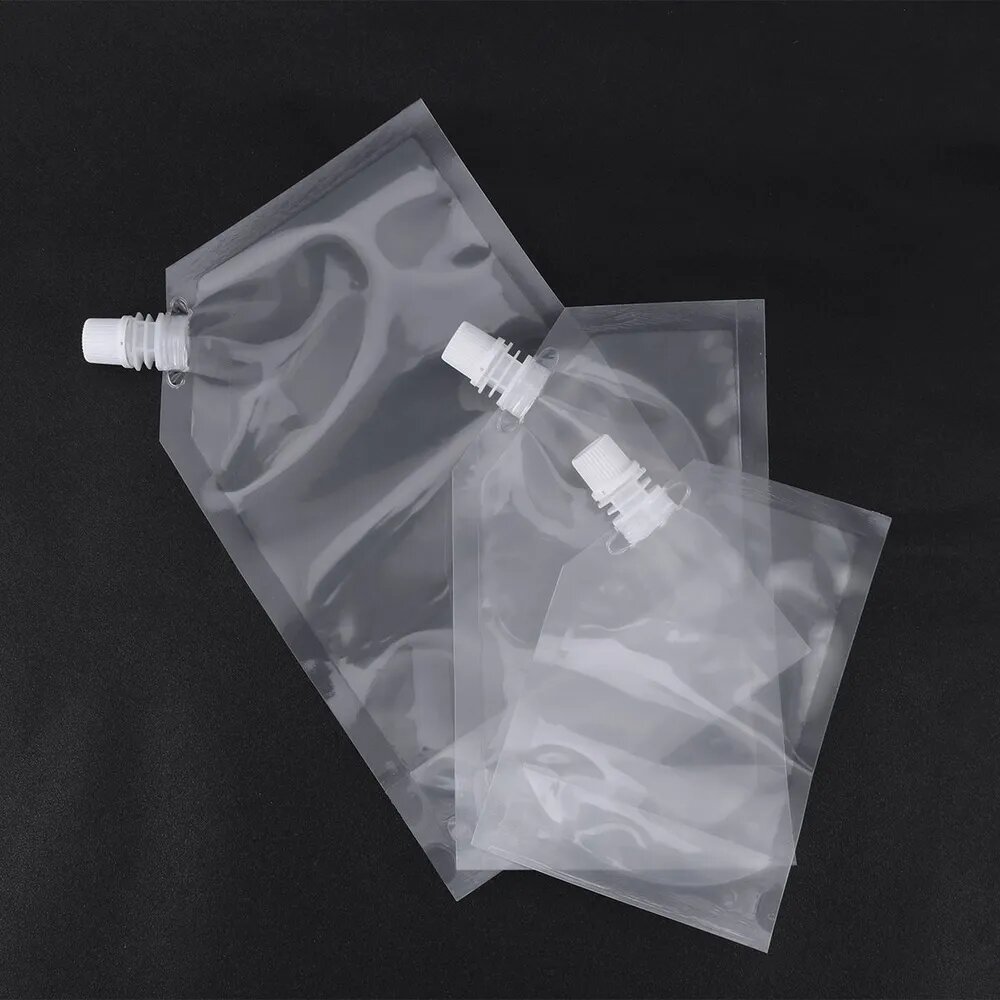 Питьевые Фляжки, Прозрачные, 6 Штук, Размеры S M L, Из Пищевого Пластика, Складные, Герметичные