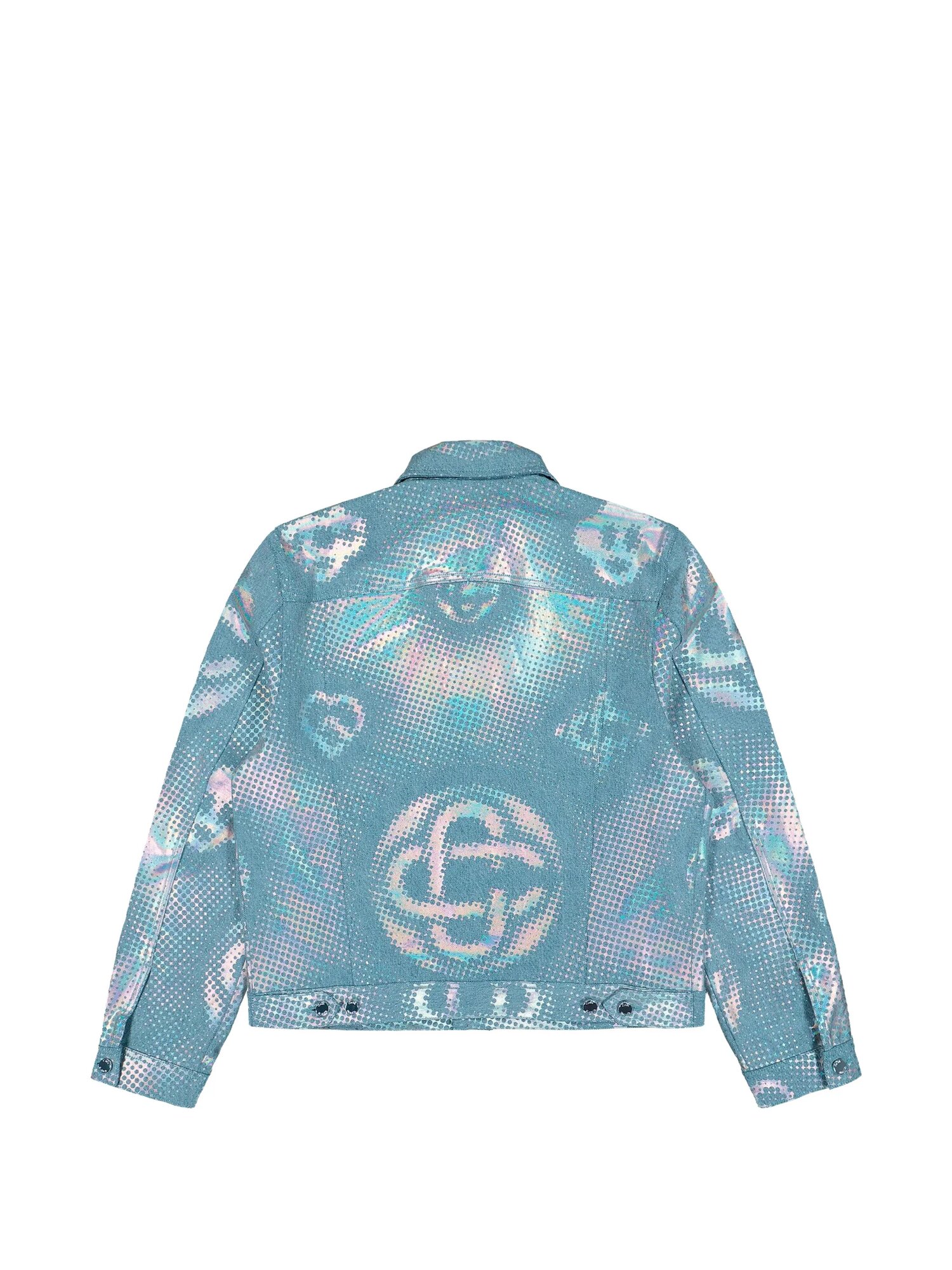 Куртка Casablanca Monogram denim jacket, размер XS, blue — фото 1