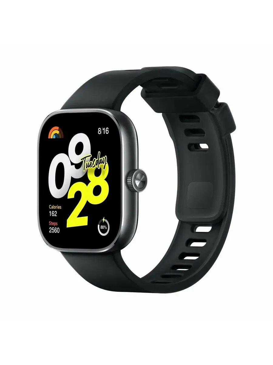 Умные часы Xiaomi Redmi Watch 4, 1.97", AMOLED, 60 Гц, черный