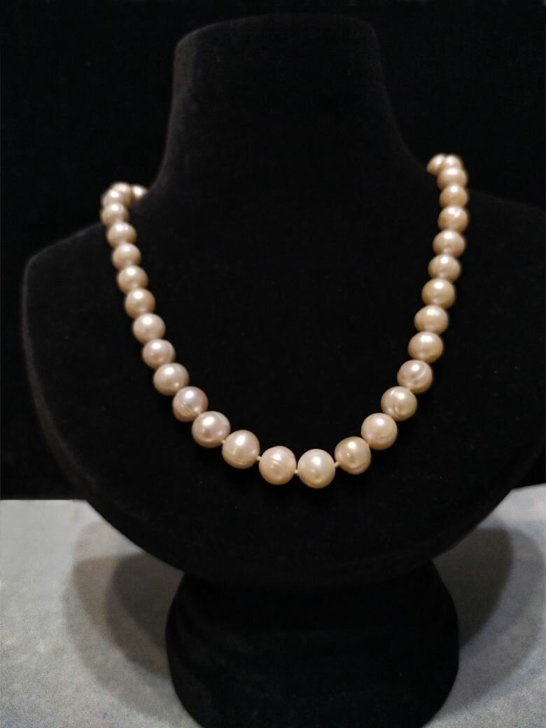 Бусы, жемчуг культивированный