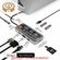 USB-концентратор 10-в-1 Type-C docking station с HDMI USB3.0 RJ45 SD TF для ноут...