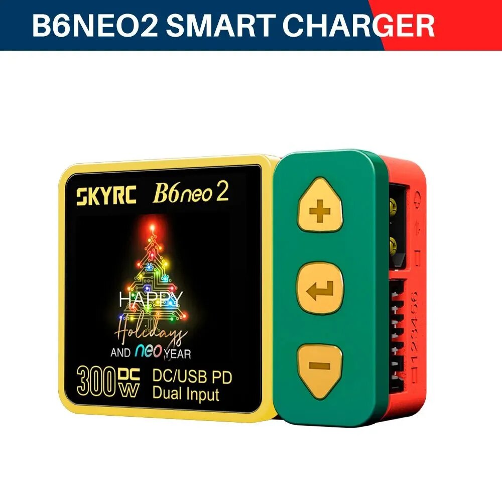 Эксклюзивное умное зарядное устройство SKYRC B6neo 2 Smart Charger Рождественское умное зарядное устройство постоянного тока мощностью 300 Вт