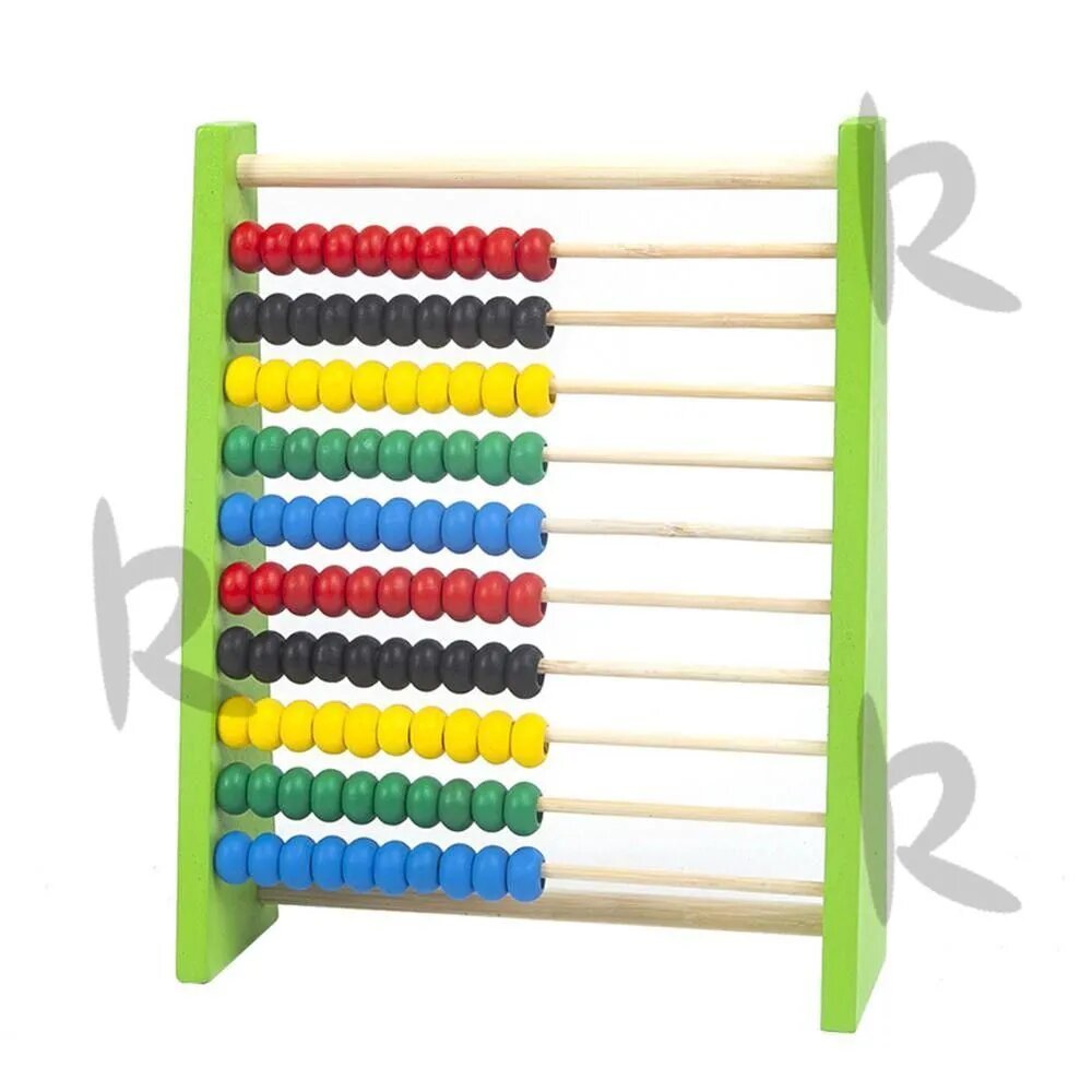Деревянные счеты для обучения счету и математике, развивающая игрушка для детей от 1 до 5 лет