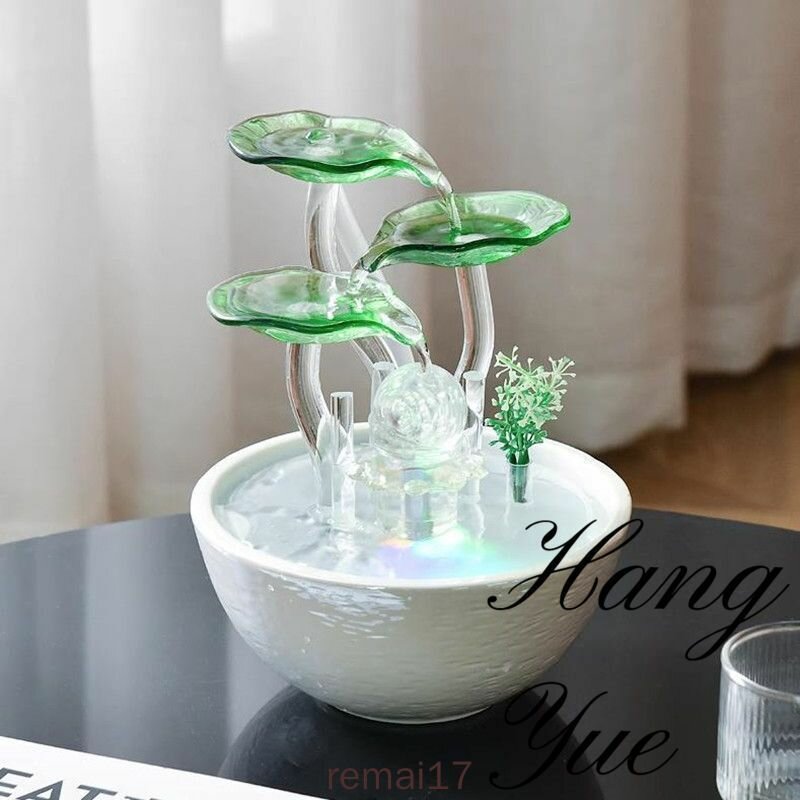 Фонтаны, поделки из керамики и стекла, украшения для рабочего стола