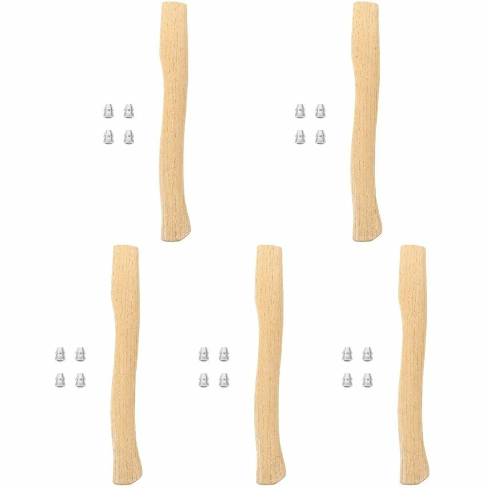 Комплект из 5 деревянных рукояток для топора