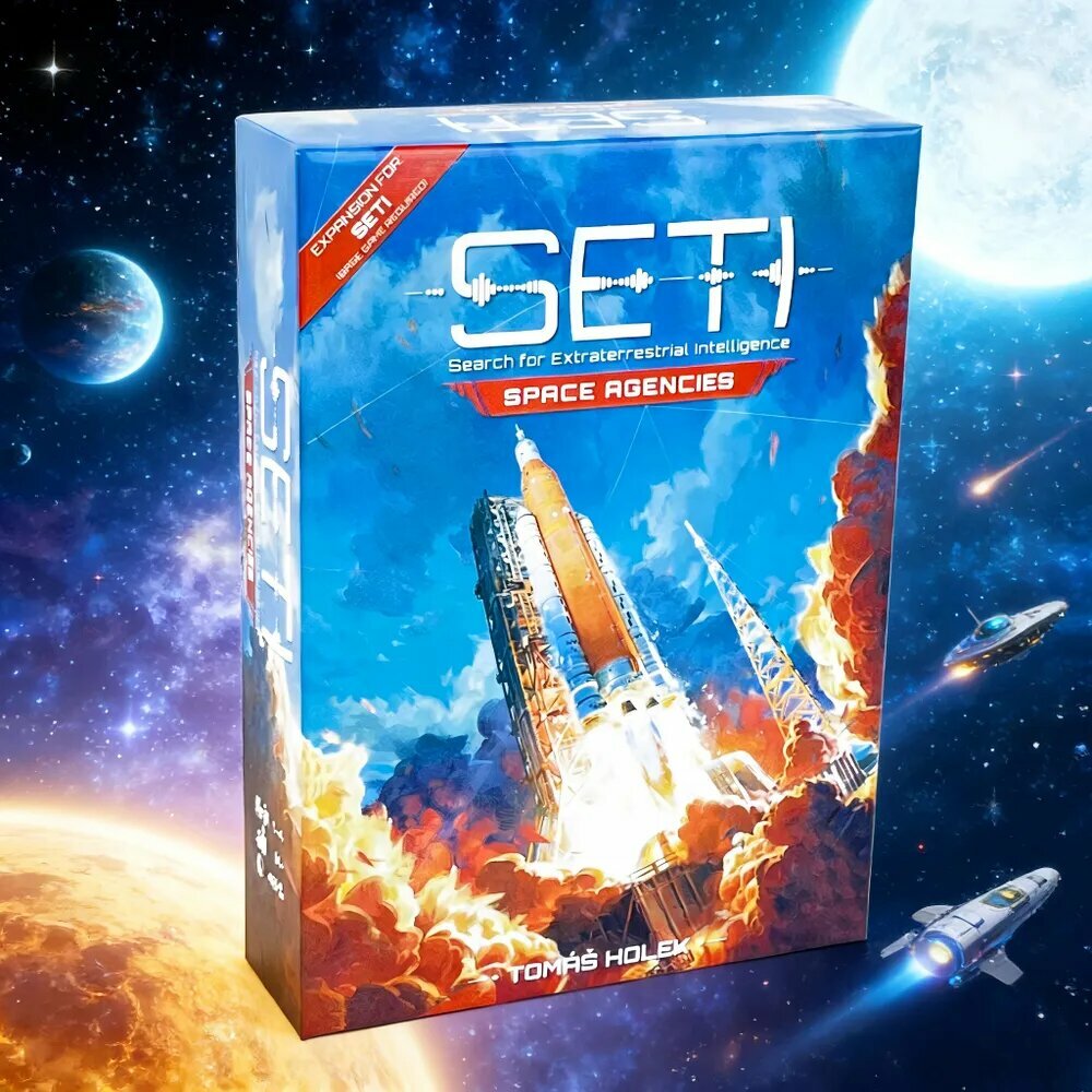 Настольная игра SETI: для дома для вечеринок для компании для повседневного использования