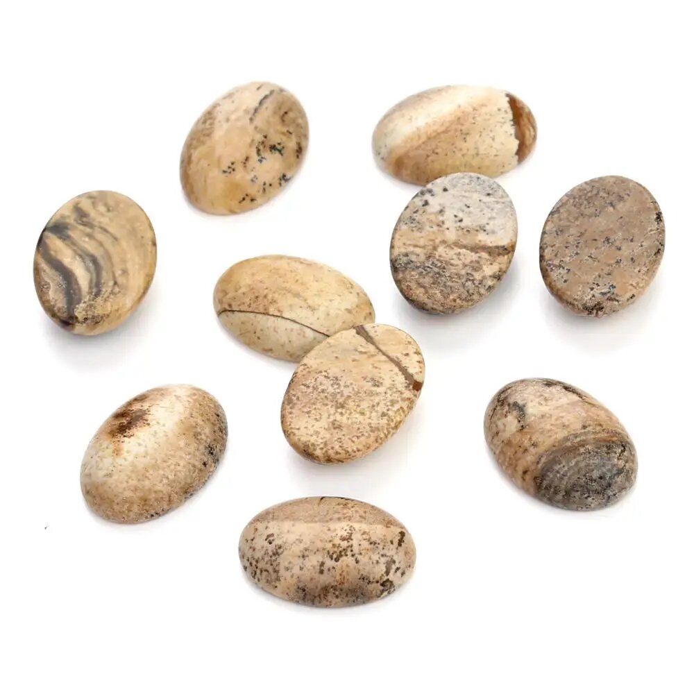 Кабошоны из оникса лаcoogh для ювелирных изделий 18x25mm 10pcs, 26