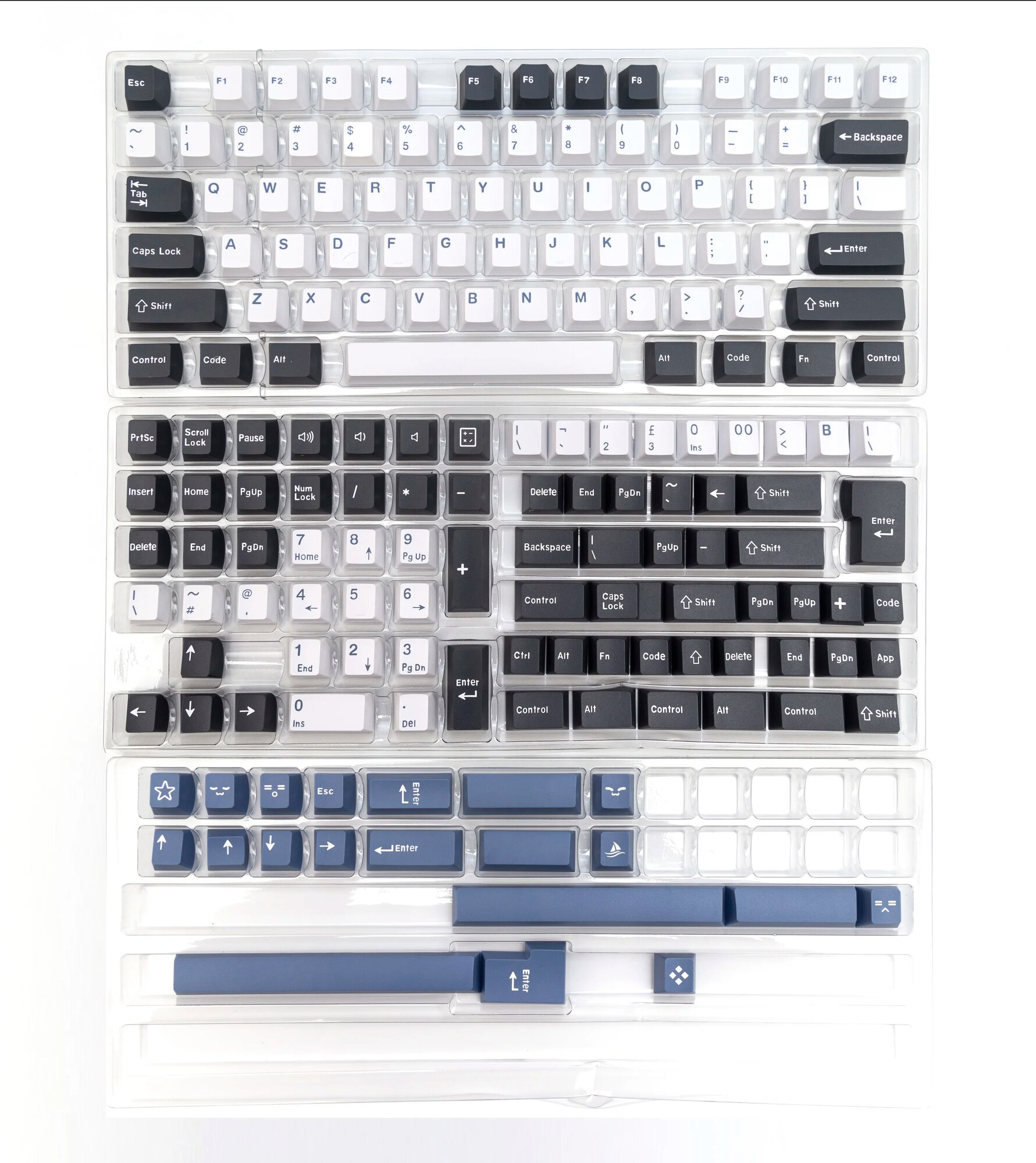 Jaycomia GMK Double Shot keycaps Cherry Profile PBT Red Samurai 8008 Botanical Shoko GMK Arctic