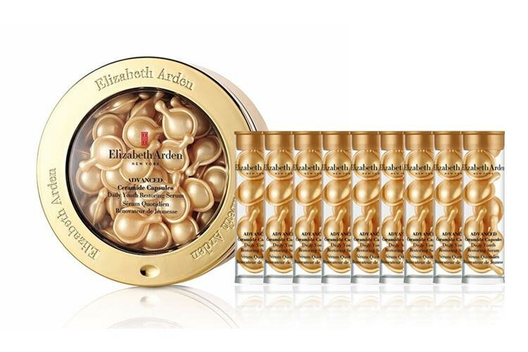Крем для лица женский Elizabeth Arden капсулы с керамидами Сыворотка 5693715, восстановление и увлажнение