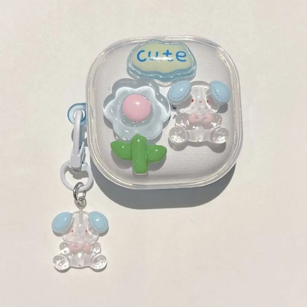 Прозрачный силиконовый чехол для Samsung Galaxy Buds 2/2 Pro Buds FE, 13