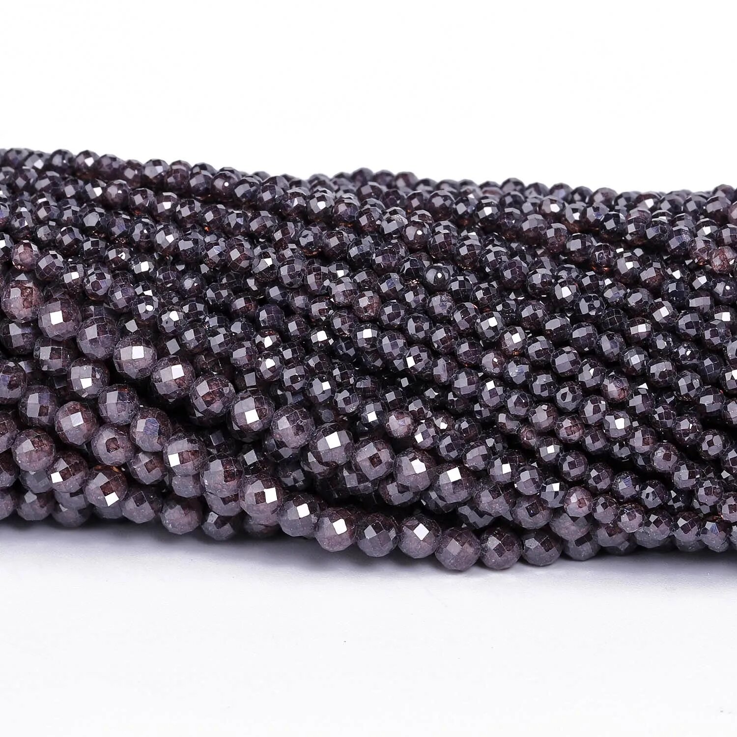 2/3 мм A + граненый лед, треснувший натуральный циркон, бусины из драгоценного камня, разноцветные минеральные бусины для изготовления ювелирных изделий, браслеты, ожерелье