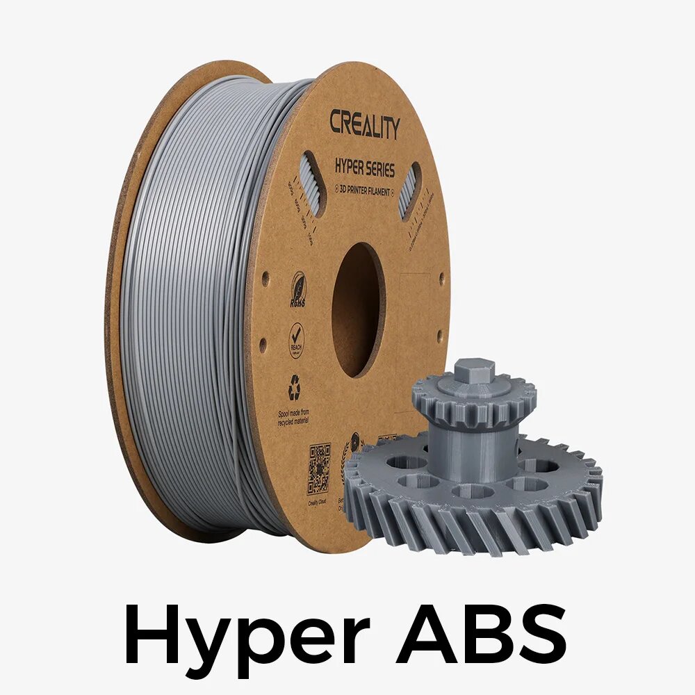 Creality Hyper ABS Gray, 1 кг, 1.75 мм