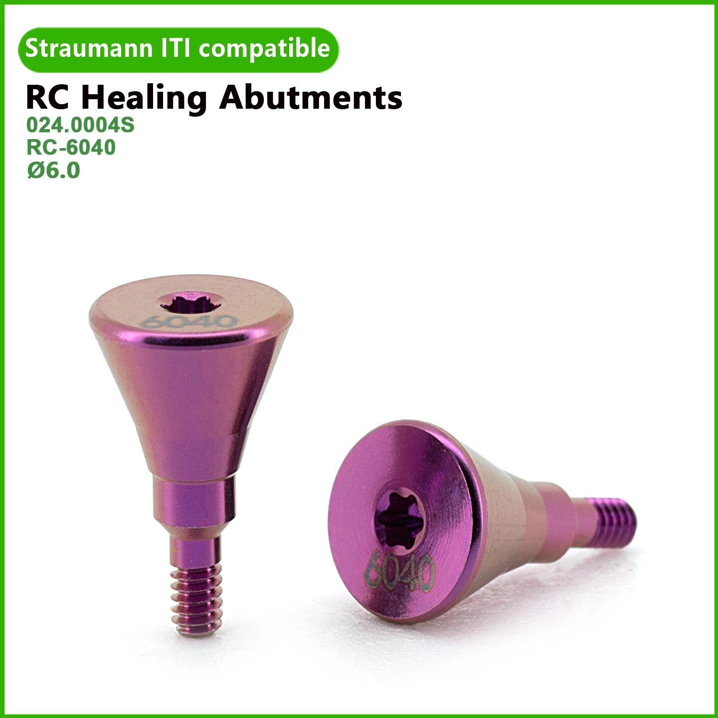 Абатмент RC Healing Straumann Ø6.0 024.0004S