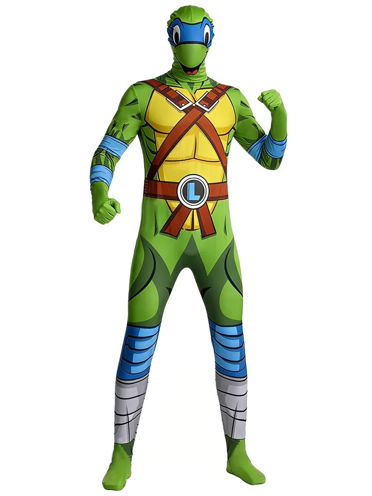 Костюм Черепашки-ниндзя для взрослых из полиэстера L