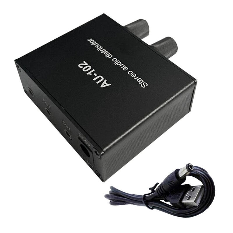 1x2 слуховых Распределительных устройства, Предварительный усилитель сигнала, Плата Усилителя для наушников, Позволяющая легко Подключать несколько устройств