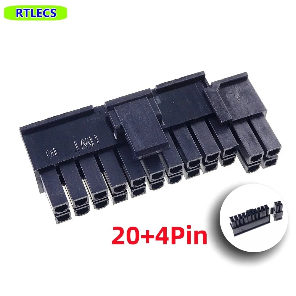 Разъемы питания ATX RTLECS 4.2-20+4-M-H 5 шт.