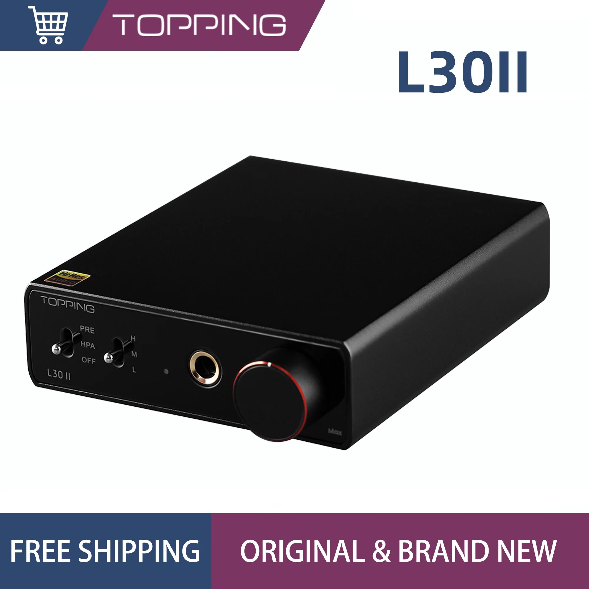 TOPPING L30 II Черный усилитель для наушников