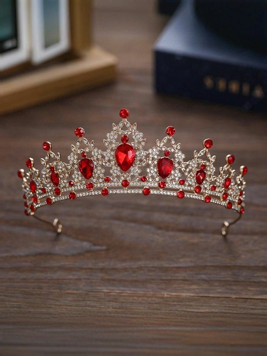 Диадема ACHU. Корона детская для девочек. Украшение для волос свадебное.