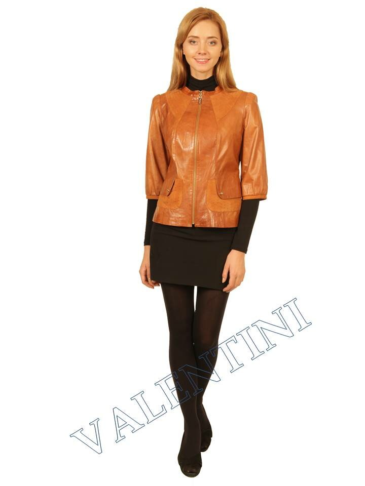 Куртка кожаная