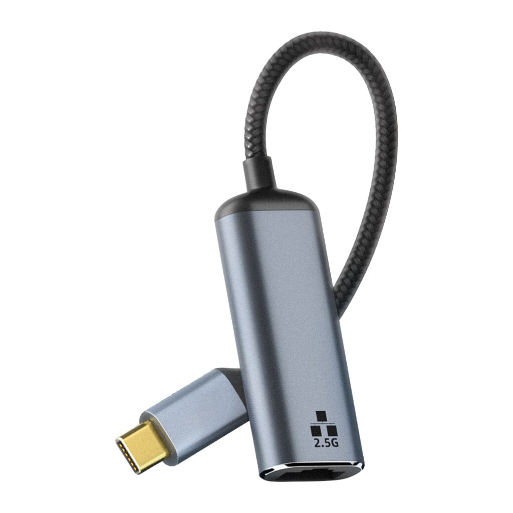 Широко используется сетевой адаптер типа C до 2500 м RJ45 Gigabit Ethernet с высокоскоростным сетевым подключением 2500 Мбит/с