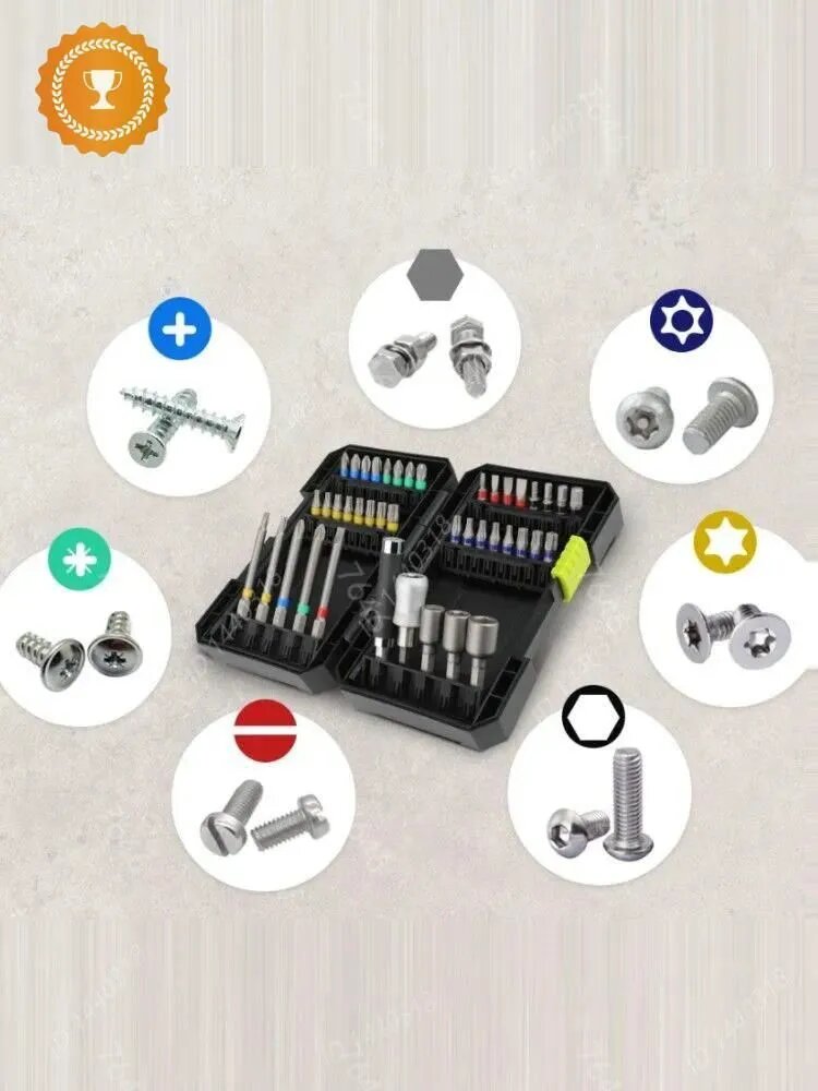 GMWORX бурильные биты набор WA1149 42Pcs биты для бурильного драйвера электрический отверт шестикратные отверты