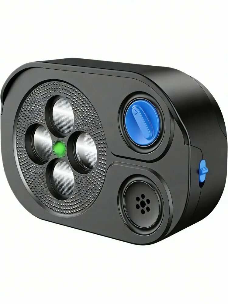 Ультразвуковой отпугиватель для собак от лая, автоматическое определение гавканья 2 режима (звук + свет), безопасный, без вреда Для дома, двора, работы с соседскими собаками