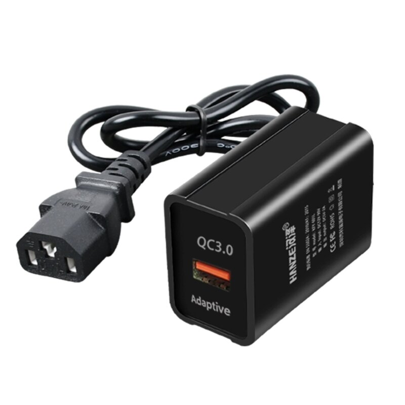 DC36-150V USB Мотоцикл Ebike Электрический Велосипед Зарядное Устройство Адаптер Быстрая Зарядка 3.0 Розетка Питания