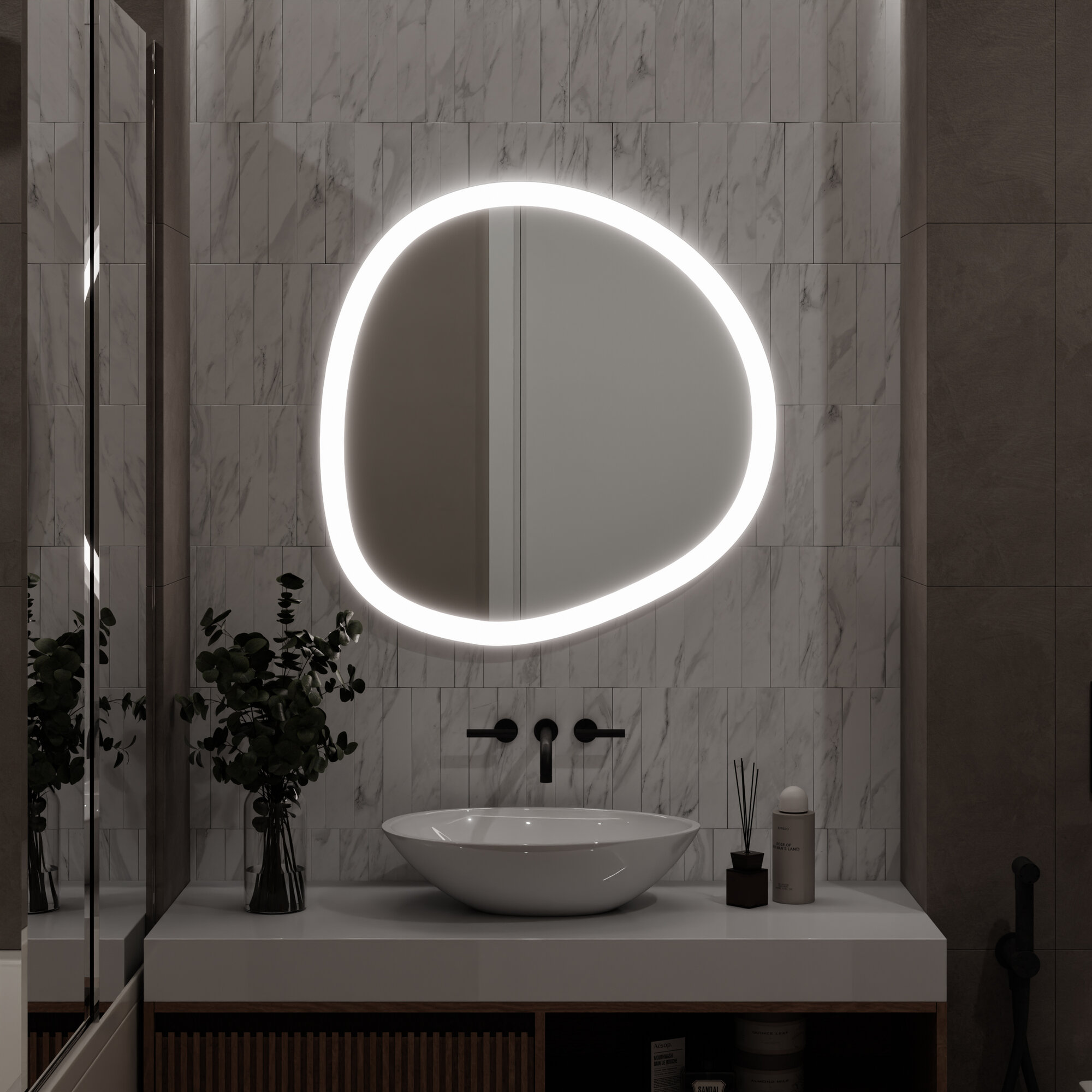 Зеркало Кант Ультра 10 40x37 см