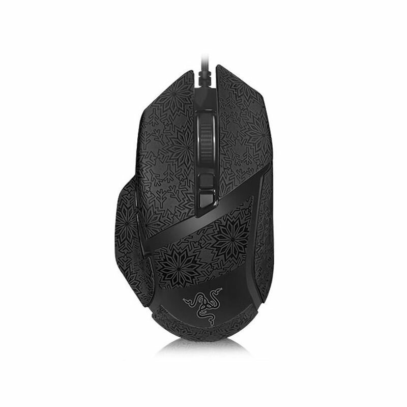 Грипсы для RAZER Basilisk V3 и V3PRO / Противоскользящие накладки / Панковские наклейки