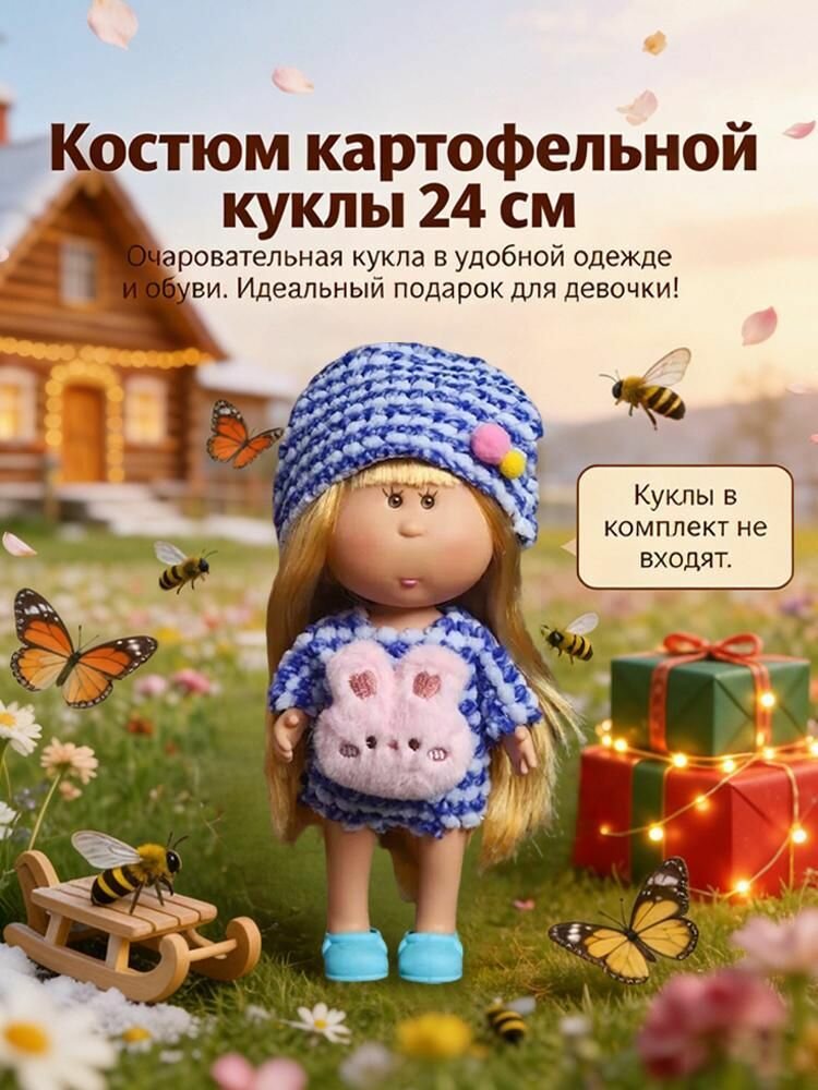 Милая одежда и обувь для 24-сантиметровой куклы Мии (без кукол).
